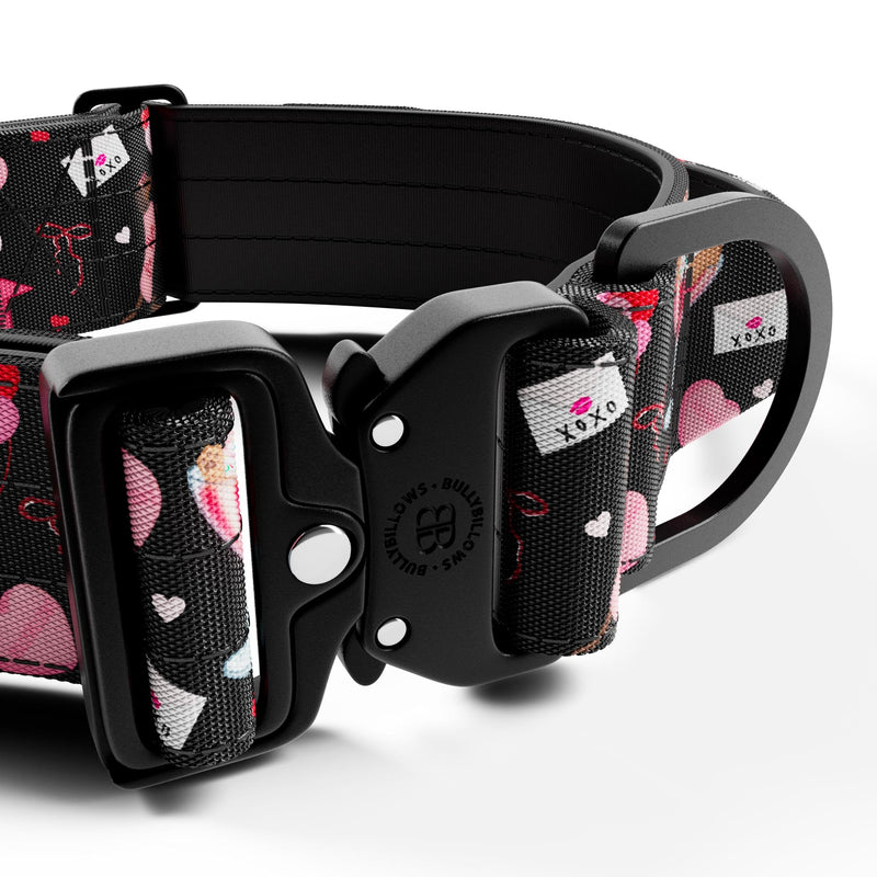 Power Love 5cm Collar & Lead Bundle - Black – BullyBillows Europe