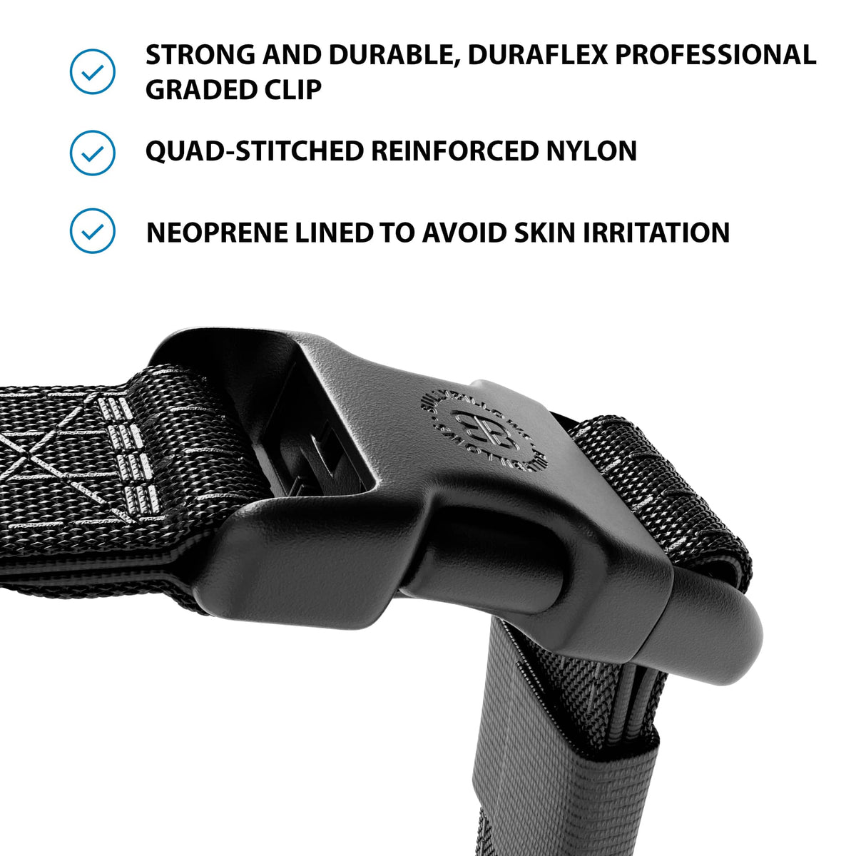 TRI-Harness® & Training Lead Bundle – Black – BullyBillows Europe